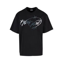 T-Shirt Karl Kani "Karl Kani Karl Kani Authentic Star Logo Tee", Damen, Gr. S, schwarz, 100% Baumwolle, bedruckt, normal, Rundhals, Shirts T-Shirt