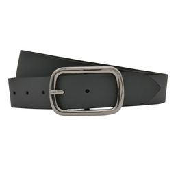 AnnaMatoni Damen Lederg&uuml;rtel "AnnaMatoni Damen Lederg&uuml;rtel Basic G&uuml;rtel 3,5cm breit echt", schwarz, Gr. 100, 100% Leder, G&uuml;rtel