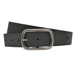 AnnaMatoni Damen Lederg&uuml;rtel "AnnaMatoni Damen Lederg&uuml;rtel Basic G&uuml;rtel 3,5cm breit echt", schwarz, Gr. 120, 100% Leder, G&uuml;rtel