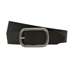 AnnaMatoni Damen Lederg&uuml;rtel "AnnaMatoni Damen Lederg&uuml;rtel Basic G&uuml;rtel 3,5cm breit echt", schwarz, Gr. 130, 100% Leder, G&uuml;rtel