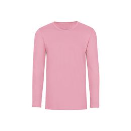 TRIGEMA Damen Longsleeve "TRIGEMA Langarmshirt"lilie, Basic, Gr. XL, 95% Baumwolle, 5% Elastan, Shirts