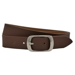 AnnaMatoni Damen Lederg&uuml;rtel "AnnaMatoni Damen Lederg&uuml;rtel in hochwertigem Veganem Nappa 3cm", braun, Gr. 115, 100% Leder, G&uuml;rtel