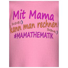 TRIGEMA M&auml;dchen T-Shirt "TRIGEMA T-Shirt mit lustigem Spruch-Print", Gr. 80candy, 100% Baumwolle (Bio-Baumwolle kbA), Basic, Shirts
