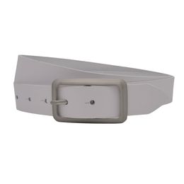 AnnaMatoni Damen Lederg&uuml;rtel "AnnaMatoni Damen Lederg&uuml;rtel Basic 3cm breit echt Leder G&uuml;rtel", wei&szlig;, Gr. 120, 100% Leder, G&uuml;rtel
