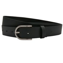 AnnaMatoni Damen Lederg&uuml;rtel "AnnaMatoni Damen Lederg&uuml;rtel Basic G&uuml;rtel 3cm breit echt Leder"schwarz790, Gr. 120, 100% Leder, G&uuml;rtel