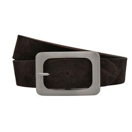 AnnaMatoni Damen Lederg&uuml;rtel "AnnaMatoni Damen Lederg&uuml;rtel in hochwertigem Velour Leder 4cm", braun, Gr. 130, 100% Leder, G&uuml;rtel