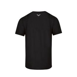 TRIGEMA Herren T-Shirt "TRIGEMA COOLMAX Sport T-Shirt", schwarz, Gr. XL, Trikot, 100% Polyester (recycelt), Shirts