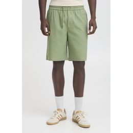 Leinenhose Blend "BHBAY LINEN", Herren, Gr. S, US-Gr&ouml;&szlig;en, oil gr&uuml;n, 55% Leinen, 45% Baumwolle, unifarben, Basic, normal normal, Hosen, Komfortable Shorts aus Leinenmix