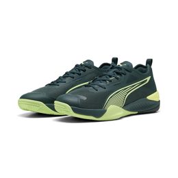 Puma Herren Sneaker "Eliminate NITRO 4 Handballschuhe Erwachsene", Gr. 48, gelb, Obermaterial: Textil, Synthetik; Futter: Textil; Innensohle: