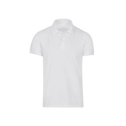 TRIGEMA Damen Poloshirt "TRIGEMA Slim Fit Poloshirt aus DELUXE-Piqu&eacute;", wei&szlig;, Basic, Gr. XL, Piqu&eacute;, 100% Baumwolle, Shirts