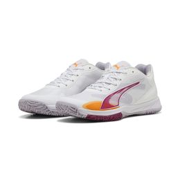 Puma Damen Sneaker "Accelerate Turbo 4 Handballschuhe Damen", Gr. 37, lila, Obermaterial: Synthetik, Textil; Futter: Textil; Innensohle: Textil;