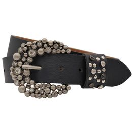 AnnaMatoni Damen Lederg&uuml;rtel "AnnaMatoni Lederg&uuml;rtel Zia2 Lederg&uuml;rtel Zia2", blau, Gr. 115, 100% Leder, G&uuml;rtel