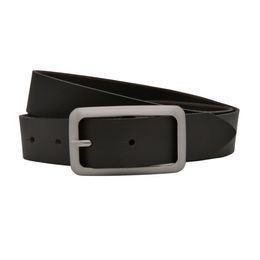 AnnaMatoni Damen Lederg&uuml;rtel "AnnaMatoni Damen Lederg&uuml;rtel Basic 3cm breit echt Leder G&uuml;rtel", schwarz, Gr. 130, 100% Leder, G&uuml;rtel