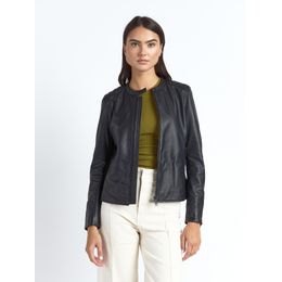 Maze Damen Lederjacke "42021150", schwarz, Gr. L, Obermaterial: 100% Lammleder. Innenfutter: 100% Polyester. &Auml;rmelfutter: 100% Polyester, Jacken