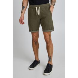 Blend Herren Sweatshorts "BHTimo", gr&uuml;n, Gr. L, unifarben, Sweatware, 60% Baumwolle, 40% Polyester, Hosen, Kurze Hose mit fixierten Saumkanten am Bein