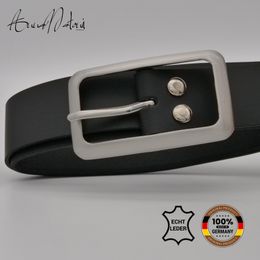 AnnaMatoni Damen Lederg&uuml;rtel "AnnaMatoni Damen Lederg&uuml;rtel Basic 3cm breit echt Leder G&uuml;rtel", schwarz, Gr. 130, 100% Leder, G&uuml;rtel