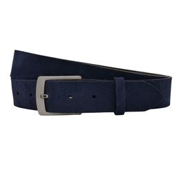 AnnaMatoni Herren Lederg&uuml;rtel "AnnaMatoni Herren Lederg&uuml;rtel Zeitloses Design G&uuml;rtel 3,5cm"marine 490, Gr. 115, 100% Leder, G&uuml;rtel