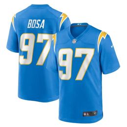 Nike Herren Footballtrikot "Nike Trikot Los Angeles Chargers NFL Home Game Jersey Bosa 97", blau, Gr. XL, 100% Polyester, Trikots
