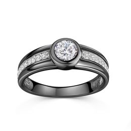 Celesta Damen Fingerring, 060 (19,1), Silber 925 (Sterlingsilber)wei&szlig;, Silber 925 (Sterlingsilber), Fingerringe