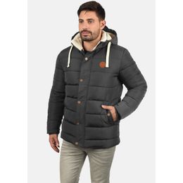 Blend Herren Winterjacke "BHFrederic", grau, Gr. XL, unifarben, 100% Polyester, Jacken, Warme Jacke mit abnehmbarer Kapuze