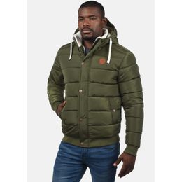 Blend Herren Winterjacke "BHFrederico"ivy gr&uuml;n, Gr. M, unifarben, 100% Polyester, Jacken, Warme Jacke mit abnehmbarer Kapuze