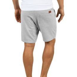 Sweatshorts Blend "BHMulker", Herren, Gr. 3XL, US-Gr&ouml;&szlig;en, zink mix, Sweatware, 70% Baumwolle, 30% Polyester, unifarben, regular fit kurz, Hosen Sweatshorts, Kurze Hose mit Kontrastkordeln