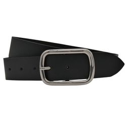 AnnaMatoni Damen Ledergürtel "AnnaMatoni Damen Ledergürtel Basic Gürtel 3,5cm breit echt"schwarz790, Gr. 110, 100% Leder, Gürtel