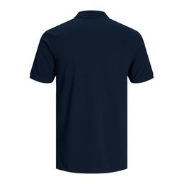 Jack & Jones JACK & JONES Herren Poloshirt "BASIC POLO", blau, Gr. M, Piqu&eacute;, Obermaterial: 100% Baumwolle, Shirts