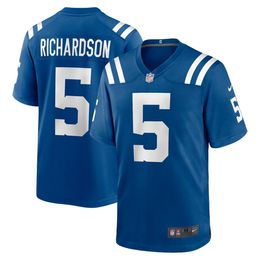 Nike Kinder Footballtrikot "Nike Trikot Indianapolis Colts NFL Home Jersey Richardson 5", blau, Gr. L, 100% Polyester, Trikots