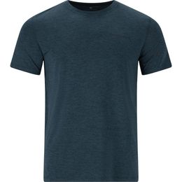 Endurance Abdon Melange S/S Tee Bekleidung Herren blau