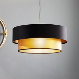 Maco Design H&auml;ngelampe Dorina, schwarz/gold &Oslash; 50cm