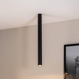 EMIBIG LIGHTING Deckenstrahler Tecno 1XXL, Stahl, GU10, H&ouml;he 80 cm, schwarz