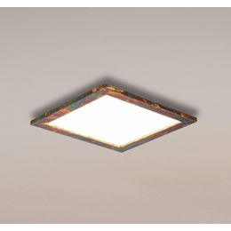 Quitani LED-Panel Aurinor, goldfarbig, 45 cm