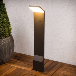 LUCANDE LED-Wegeleuchte Nevio, 60 cm, anthrazit, Metall