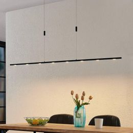 LUCANDE LED-Pendellampe Stakato, 180 cm, 8-flg., dimmbar