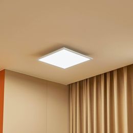 LINDBY LED-Panel Lamin, wei&szlig;, 40 cm, CCT, dimmbar, Remote