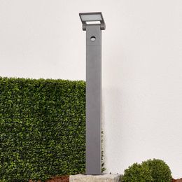 LUCANDE LED-Pollerlampe Marius mit Sensor, 80 cm