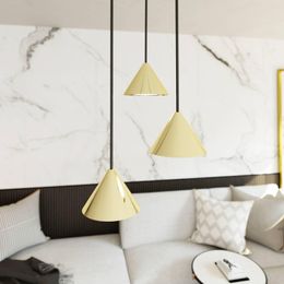 EMIBIG LIGHTING H&auml;ngeleuchte Elit, 3-flammig, &Oslash; 20 cm, schwarz/gold, Metall