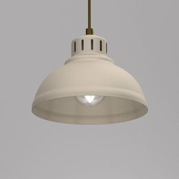 Luminex H&auml;ngeleuchte Sven, 1-flammig, beige, Stahl