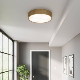 Deckenleuchte Cleo, &Oslash; 48 cm, 4-flammig, Eichenholz, E27