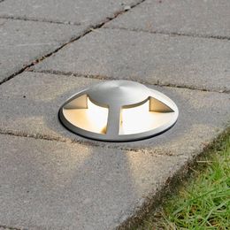 LUCANDE LED-Bodeneinbaustrahler Anina aus Aluminium