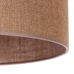 Duolla Lampenschirm Roller, hellbraun, &Oslash; 50cm, H&ouml;he 24cm