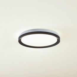 LINDBY Smart LED-Deckenlampe Ardena, RGBIC, Höhe 8,5cm, Tuya