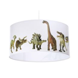 Maco Design Kinderzimmer-H&auml;ngelampe Dino mit Fotomotiv