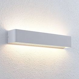 LINDBY LED-Wandleuchte Lonisa, wei&szlig;, 53 cm