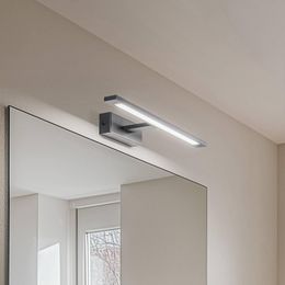 TK Lighting LED-Wandleuchte Gallery, schwarz, Metall Breite 41,5 cm IP44