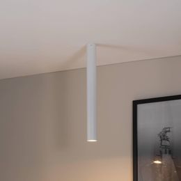 EMIBIG LIGHTING Deckenstrahler Tecno 1XL, Stahl, GU10, H&ouml;he 60 cm, wei&szlig;