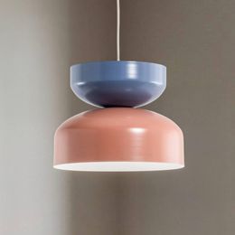 Aldex H&auml;ngeleuchte Tula, koralle/blau, Metallschirm