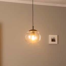 TK Lighting H&auml;ngeleuchte Vibe, Glas klar, &Oslash; 25 cm