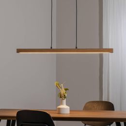TK Lighting LED-Hängeleuchte Teo, kiefer, Länge 96 cm, Holz, Balken